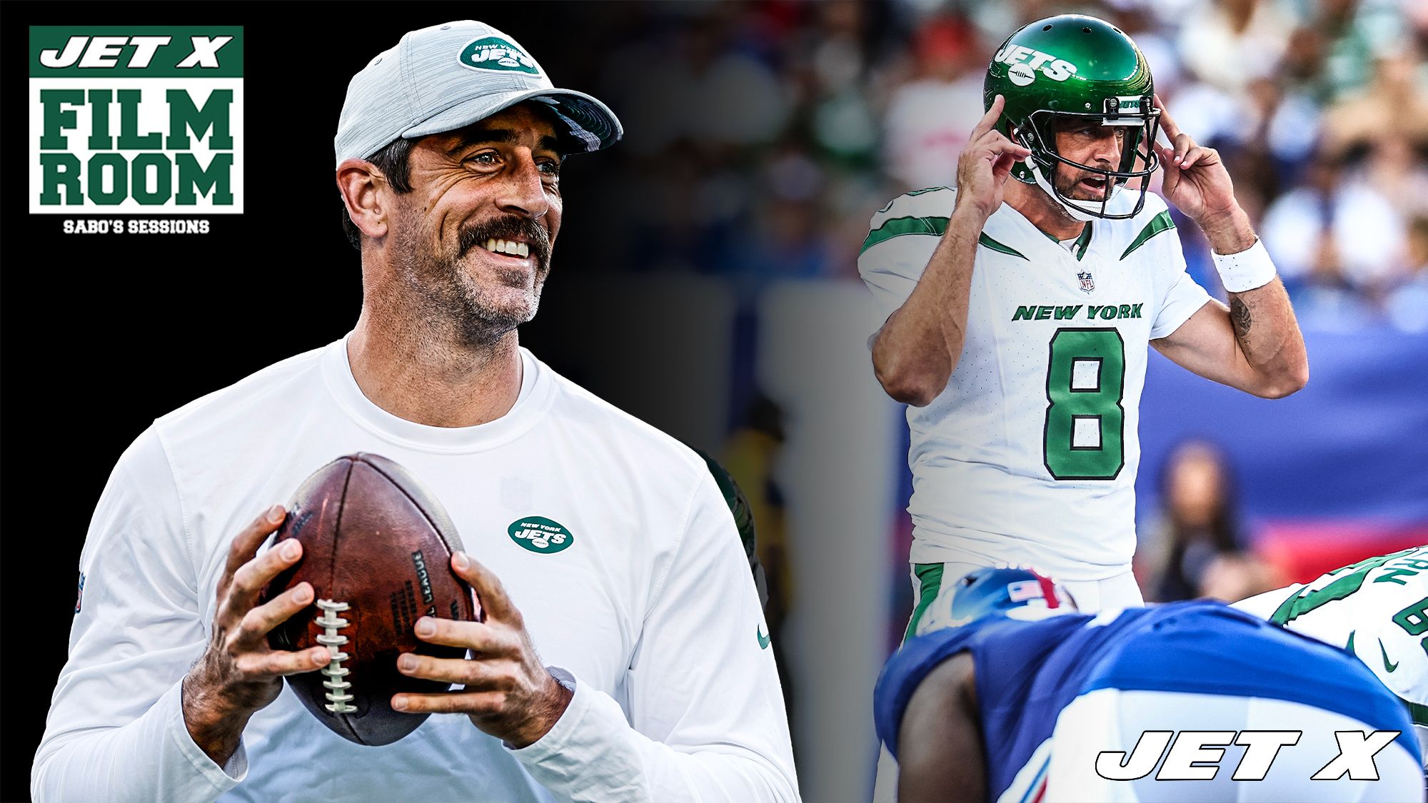 Aaron Rodgers' secret to QB greatness | New York Jets-Giants film