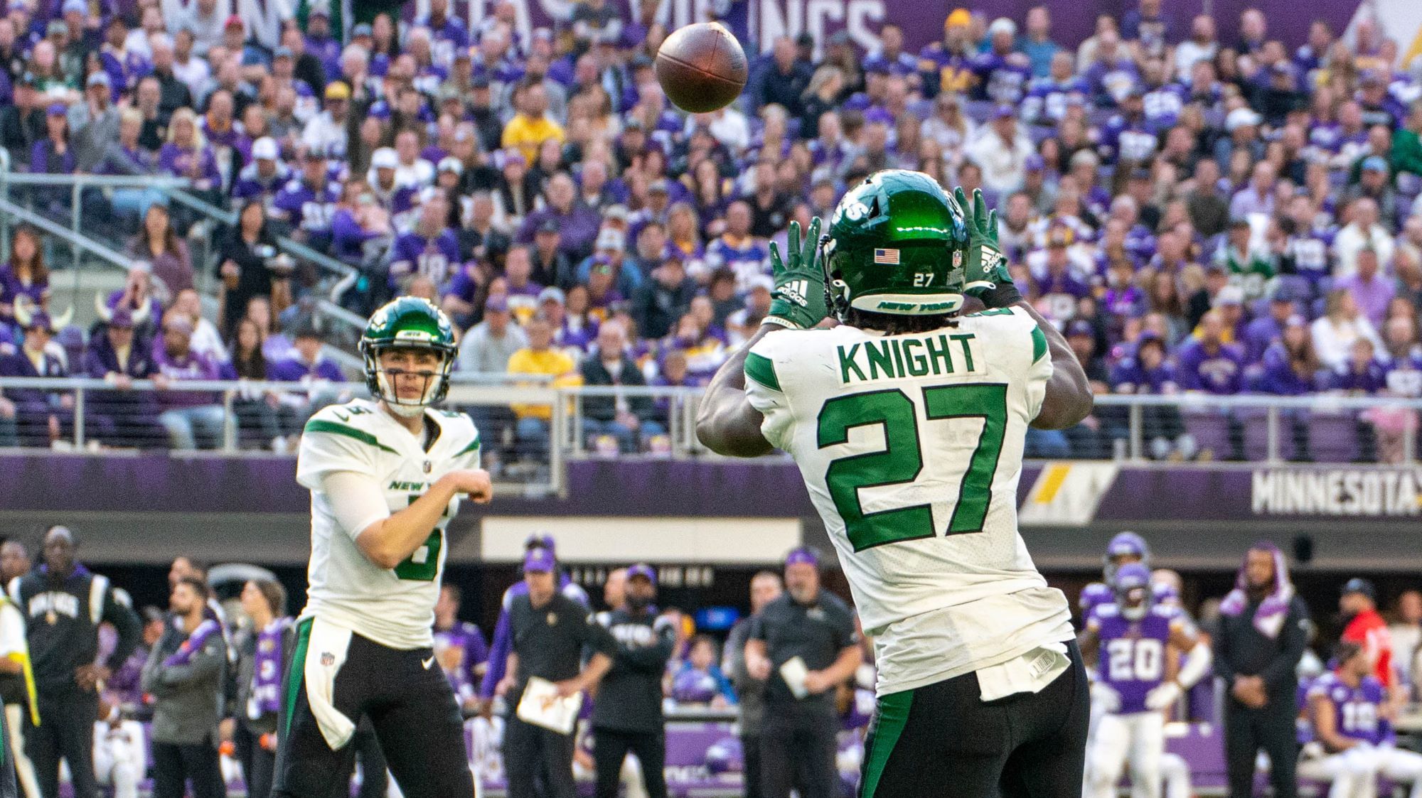 Jets RB Bam Knight's nickname comes from unexpected source