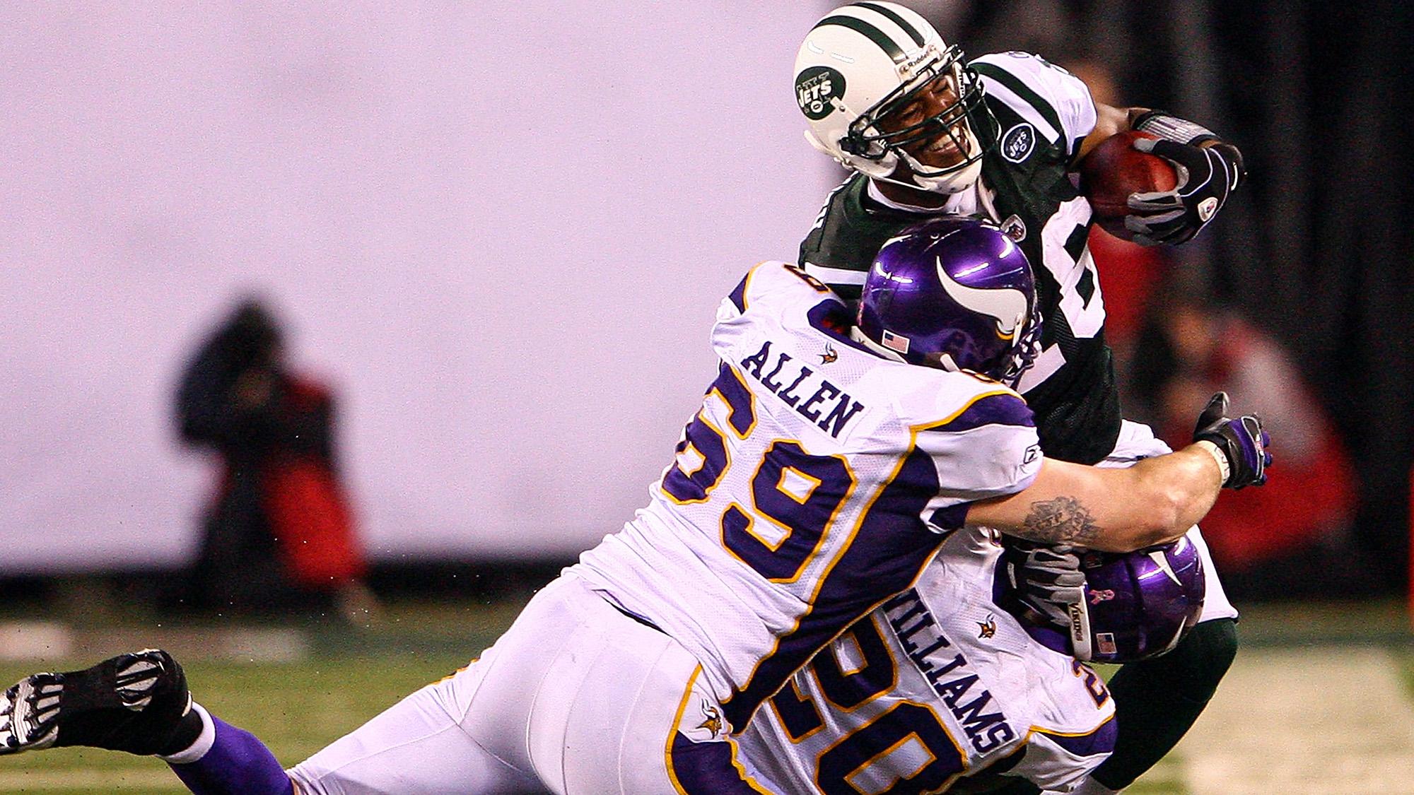 Jared Allen roasts NY Jets, Aaron Glenn out of nowhere
