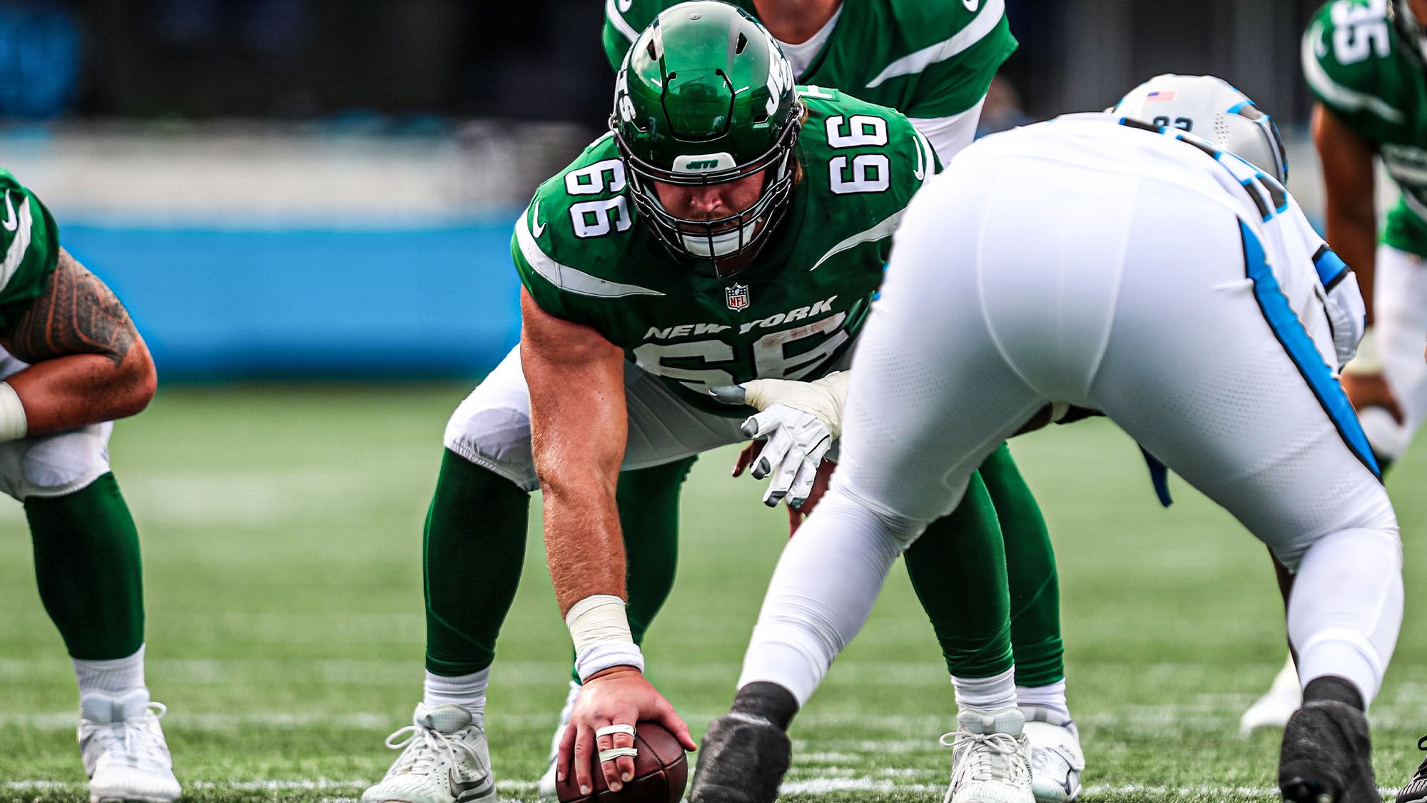 NY Jets’ Joe Tippmann describes operating Rodgers-led offense