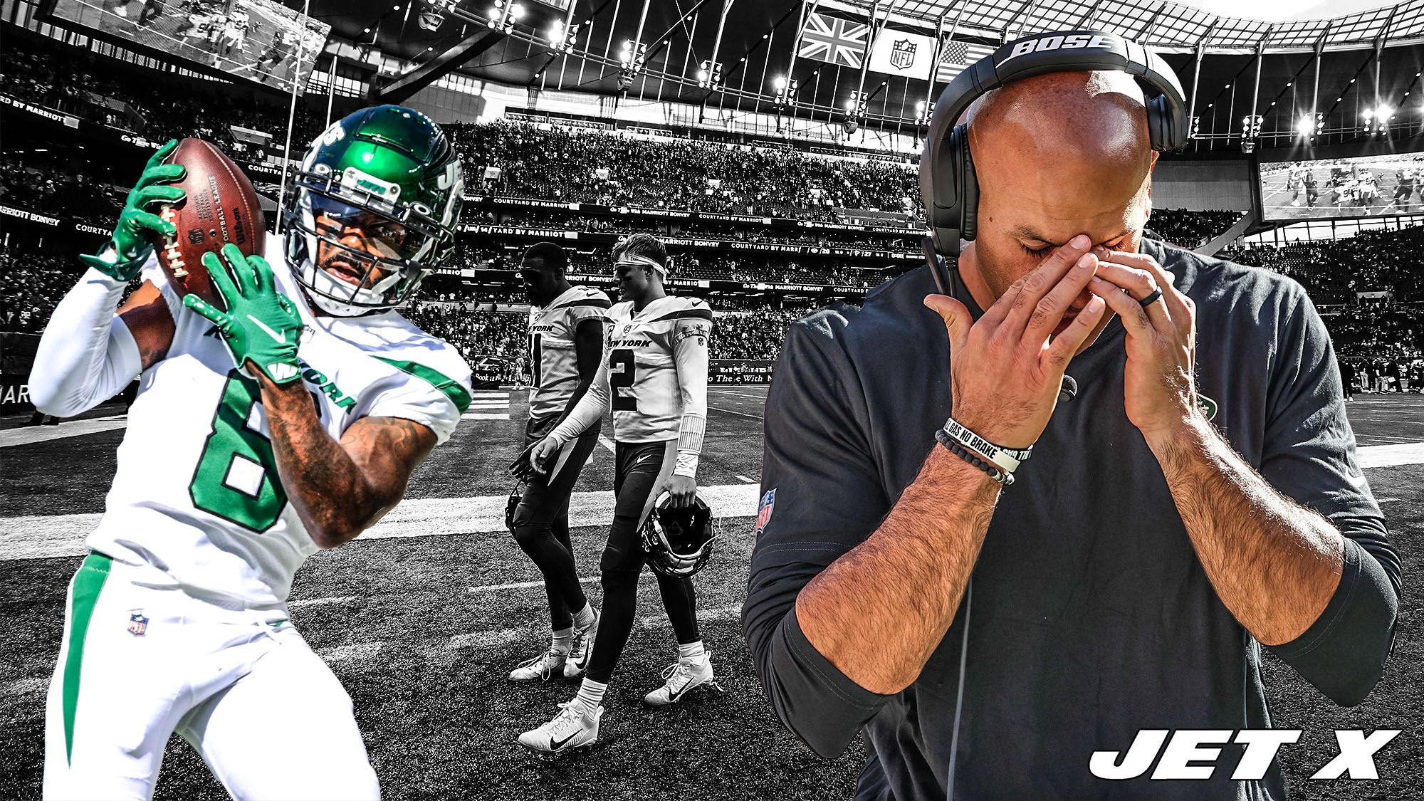 Robert Saleh explains why Denzel Mims and Elijah Moore didn't play much