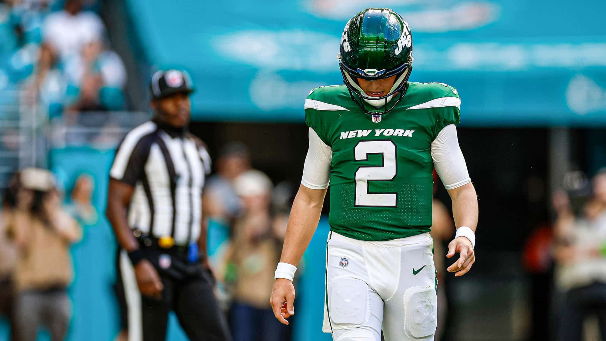 Robert Saleh talks Aaron Rodgers, NY Jets' QB situation