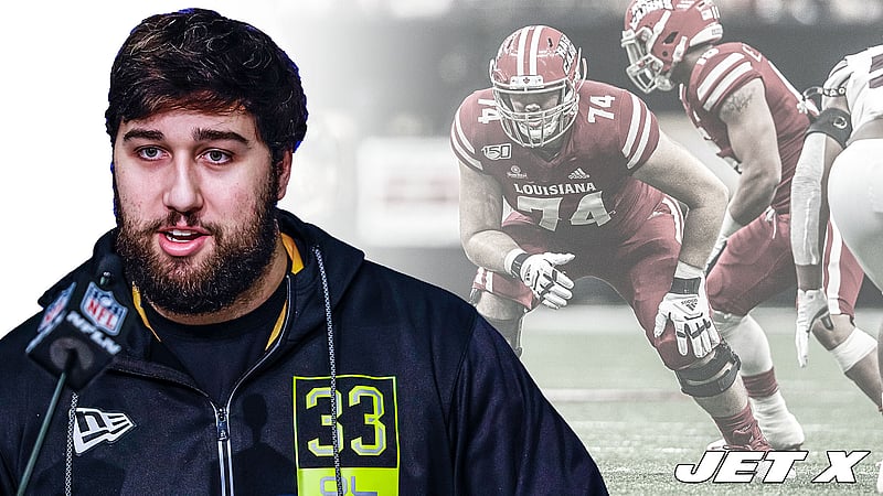 New York Jets open NFL draft's final day with Louisiana OT Max Mitchell