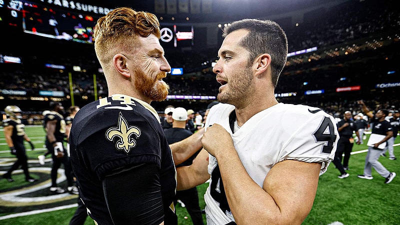 Potential Jets QB target Derek Carr accelerating talks with Saints