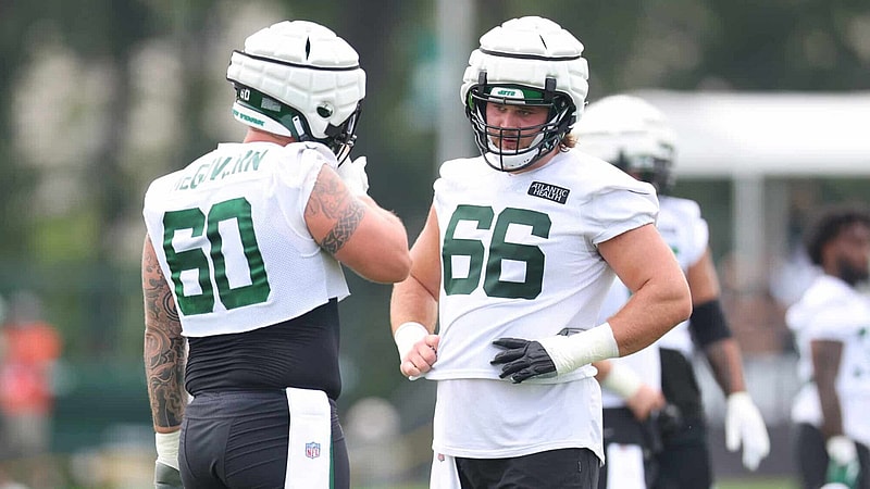 NY Jets: Rookie center Joe Tippmann taking third-team reps