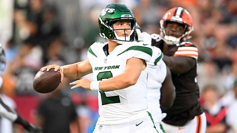 NY Jets leading Browns 16-7 at halftime in Hall of Fame Game