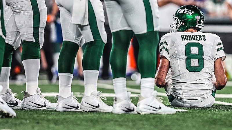 NY Jets QB Aaron Rodgers suffers 'complete Achilles tear' (Report)