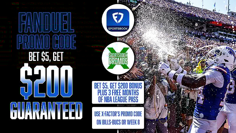FanDuel Promo Code: Bet $5, Get $200 Bonus for NFL Week 8