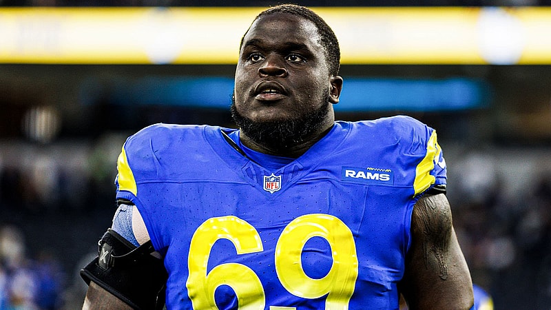 Should NY Jets splurge on breakout Rams G Kevin Dotson?