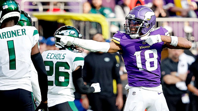 Justin Jefferson spotted near NY Jets' practice facility Justin Jefferson spotted near NY Jets' practice facility