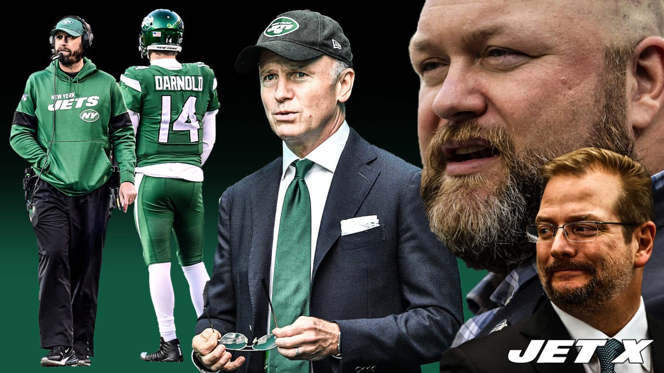New York Jets CEO Christopher Johnson is stuck in more ways than one
