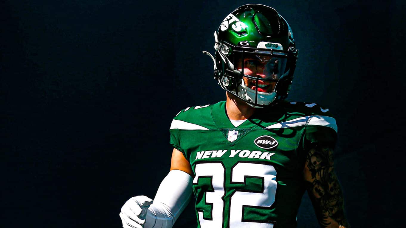 What has Ashtyn Davis been up to for the New York Jets? (Film)