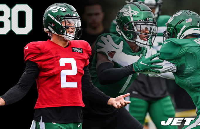 Sabo with the Jets