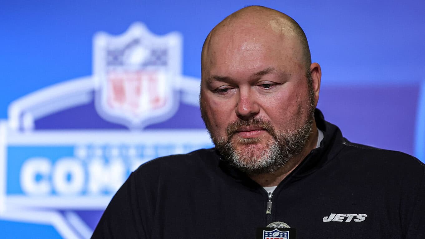 Where does NY Jets GM Joe Douglas rank among NFL GMs?