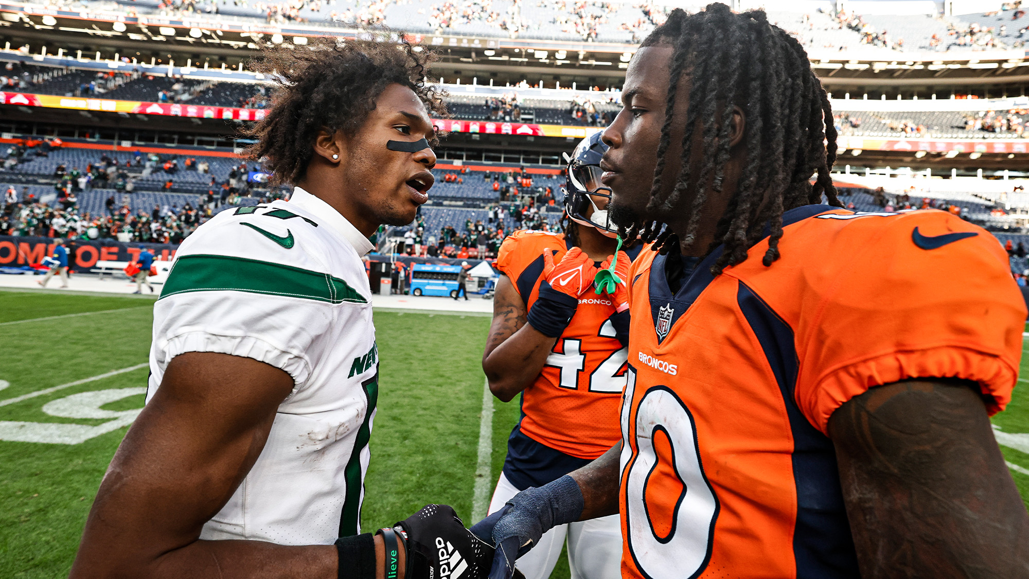 Jerry Jeudy pokes fun at New York Jets after wild story drops