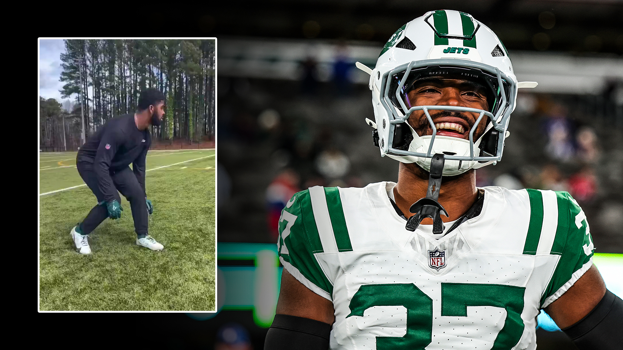 New York Jets CB Qwan'tez Stiggers showcases offseason work
