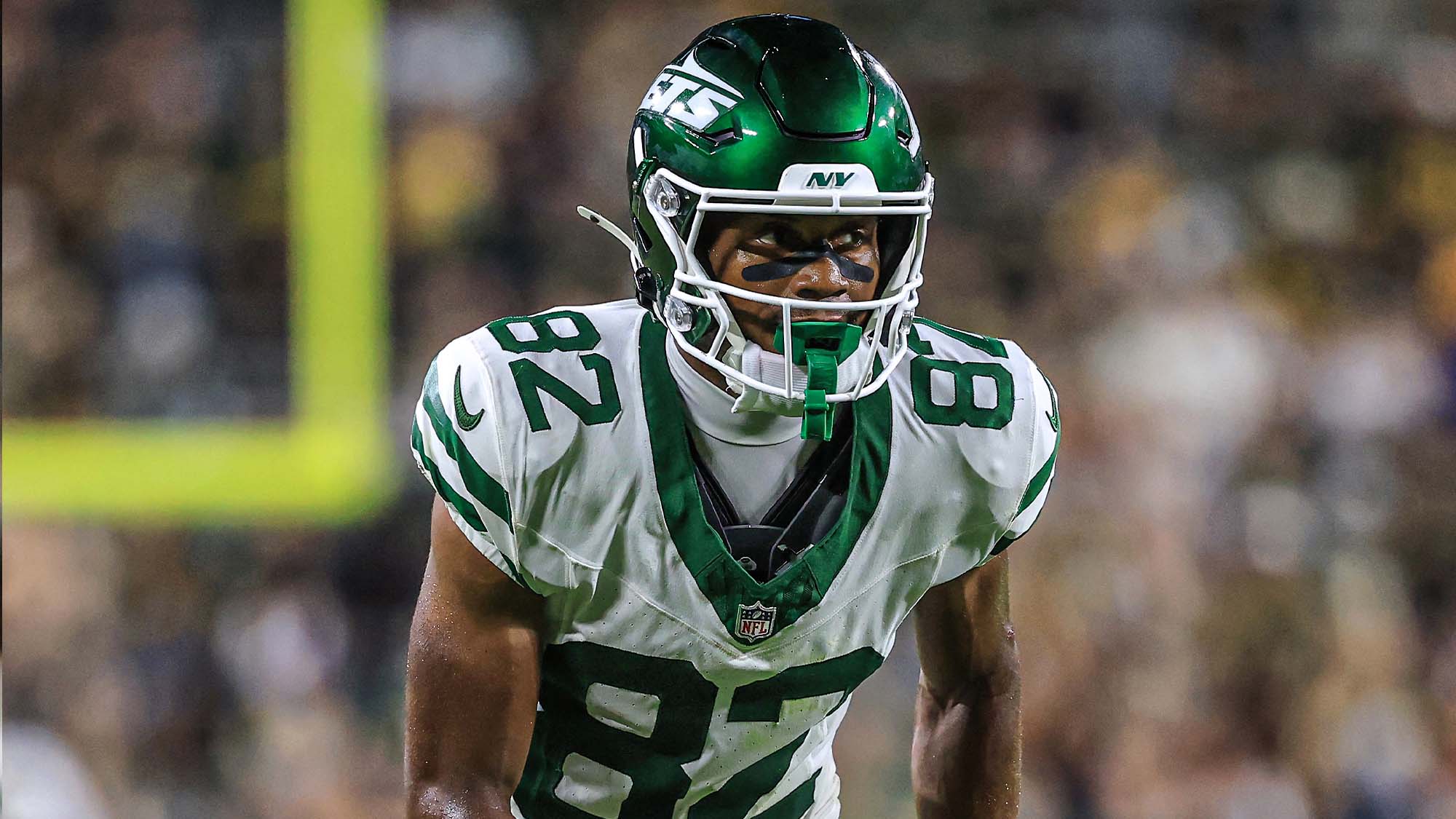 Jets' Arian Smith shows floor and ceiling in roller-coaster game