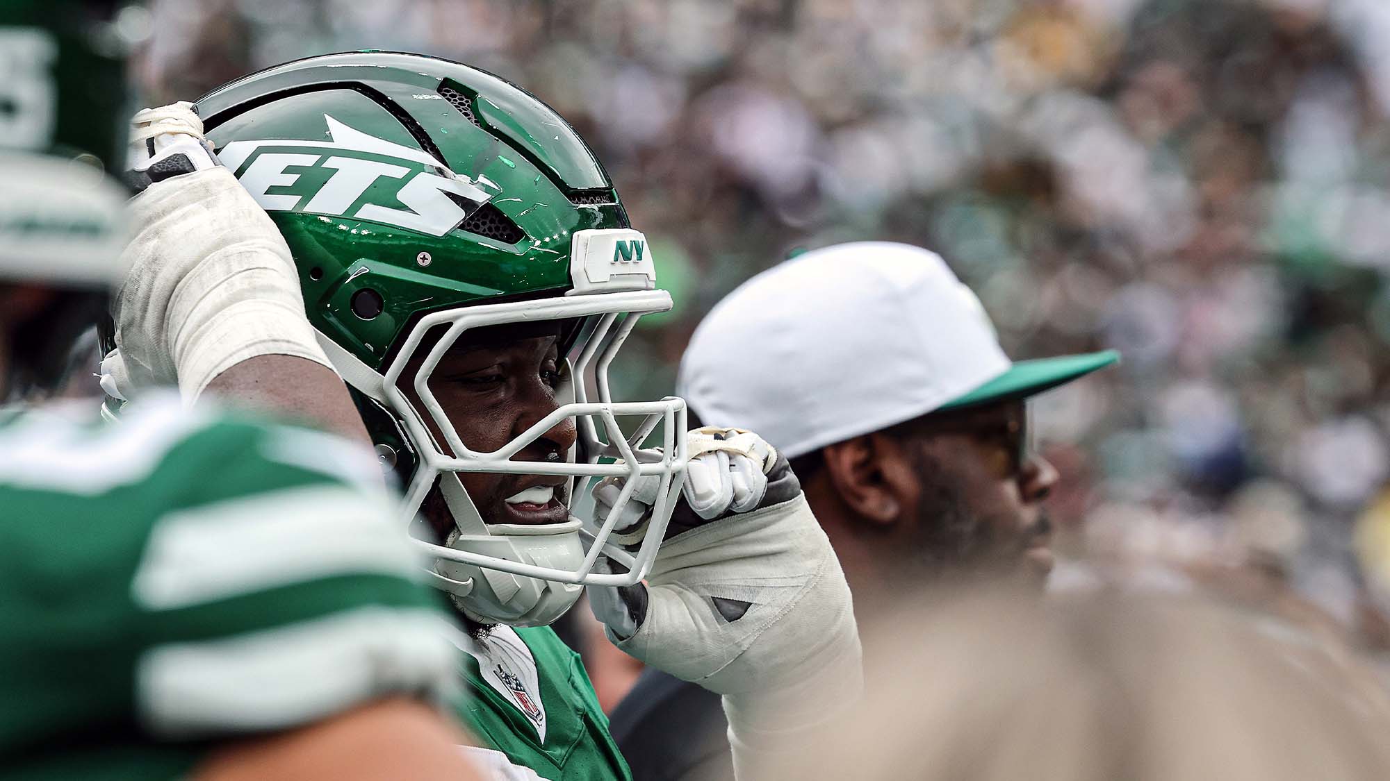 NY Jets offensive lineman takes accountability for 2 turnovers