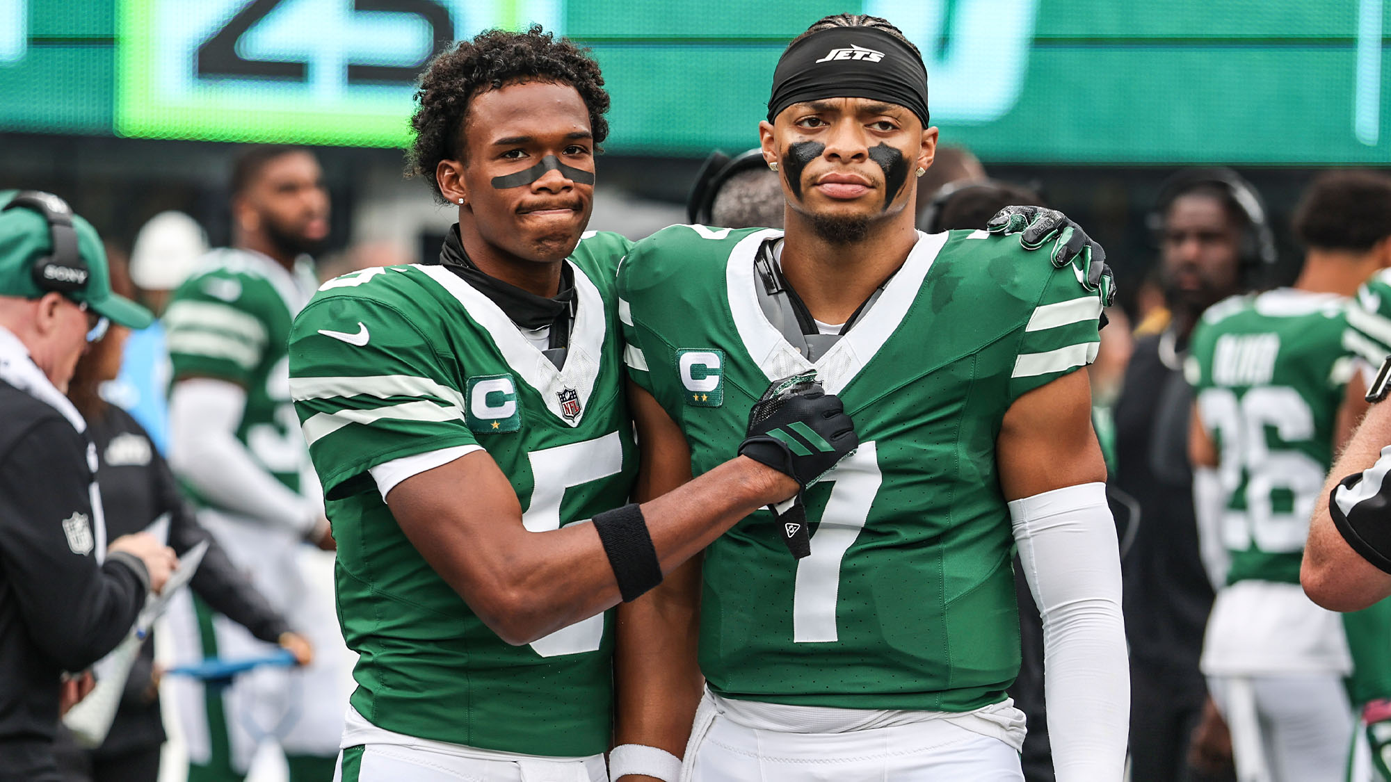 NY Jets QB Justin Fields tags Garrett Wilson with a lofty descriptor