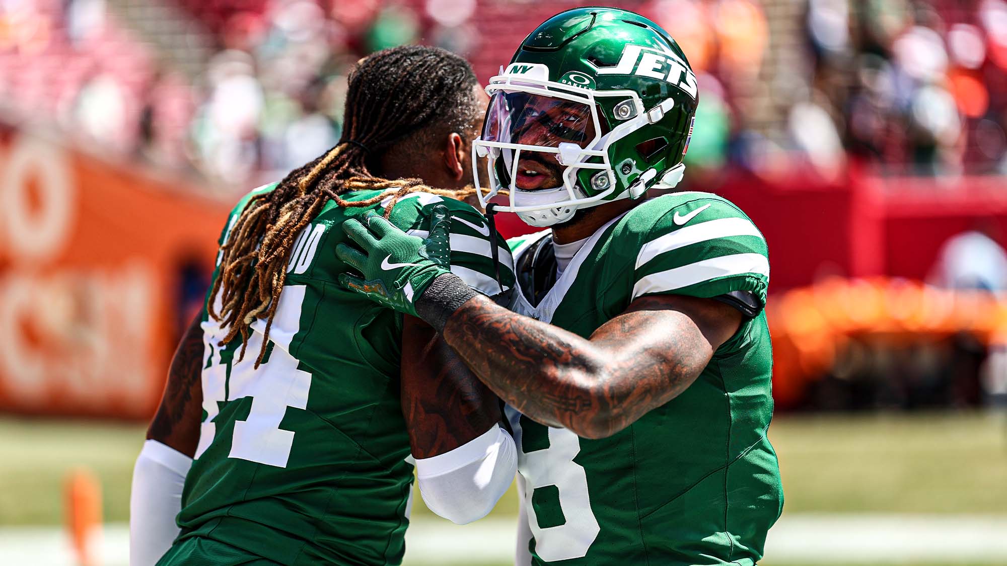 Jets downplay struggles from $45M captain: 'I like where he's at'