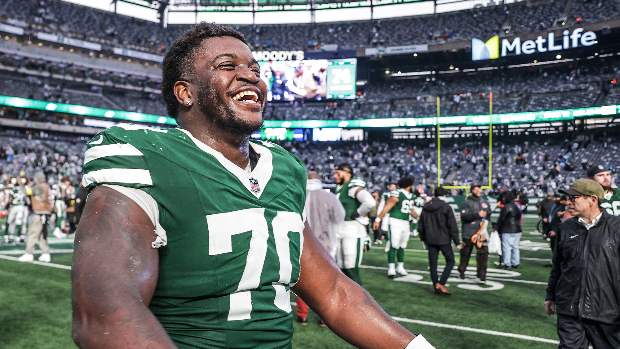 New York Jets' Armand Membou named to PFWA All-Rookie Team